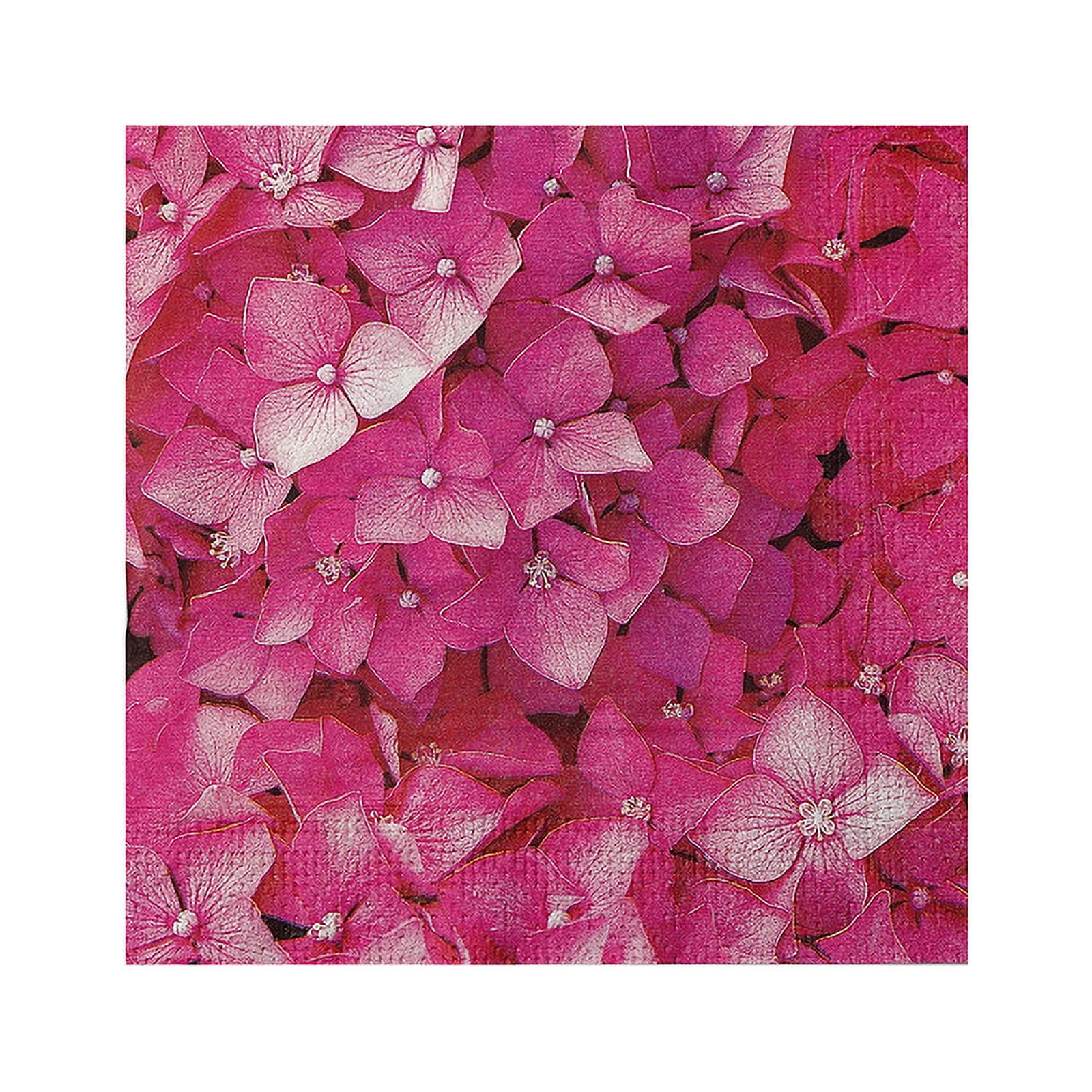 Maison Concepts 20 Pack Luncheon 3 Ply Napkin (Pink Hydrangea) - Set of ...