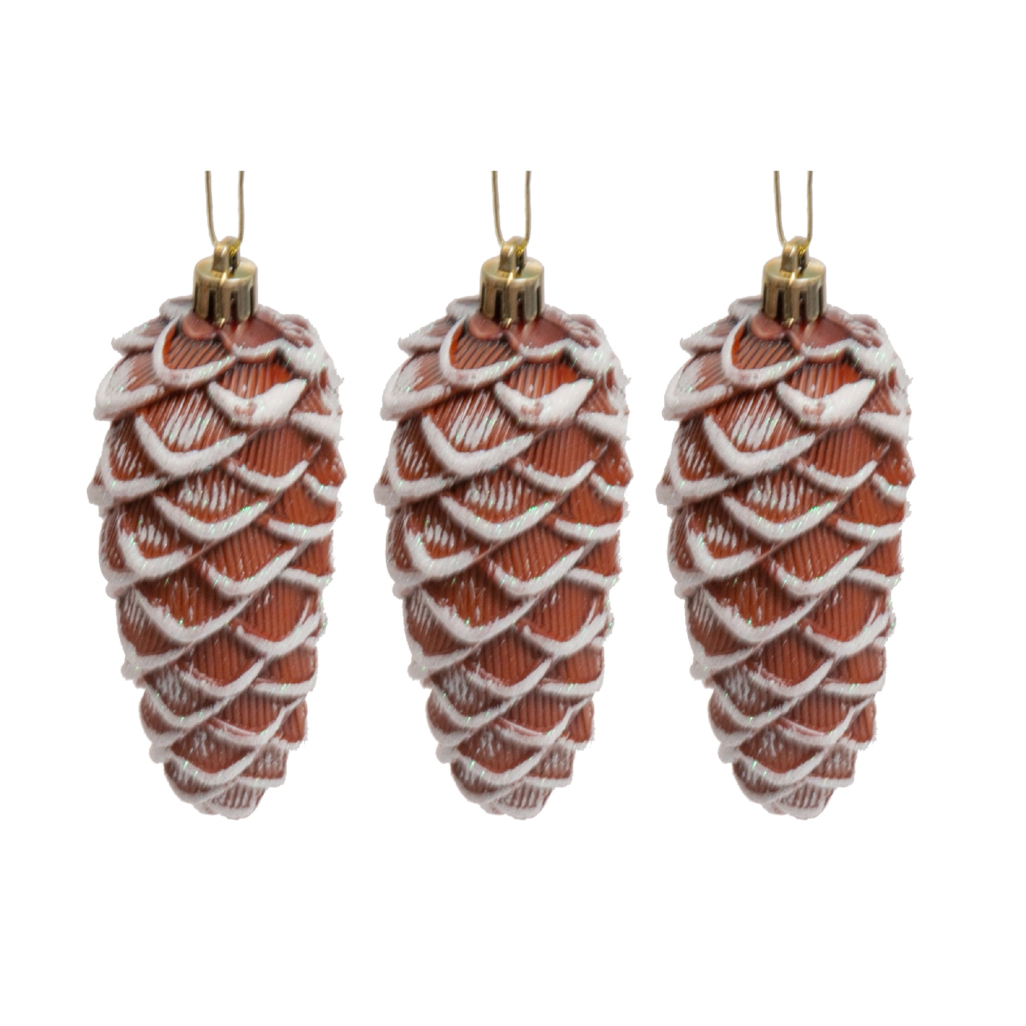 Maison Concepts 3 Pack Pinecones In Pvc Box Bronze (1.75L X 1.75W X 4.75H) - Walmart.com