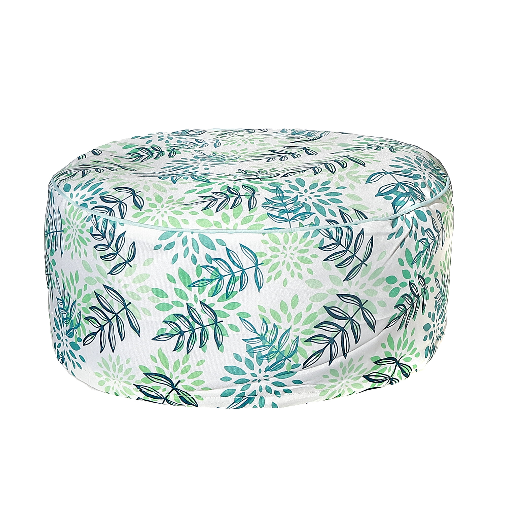 Maison Concepts April Outdoor Inflatable Pouf Leaves (Multi) 21.65" X ...