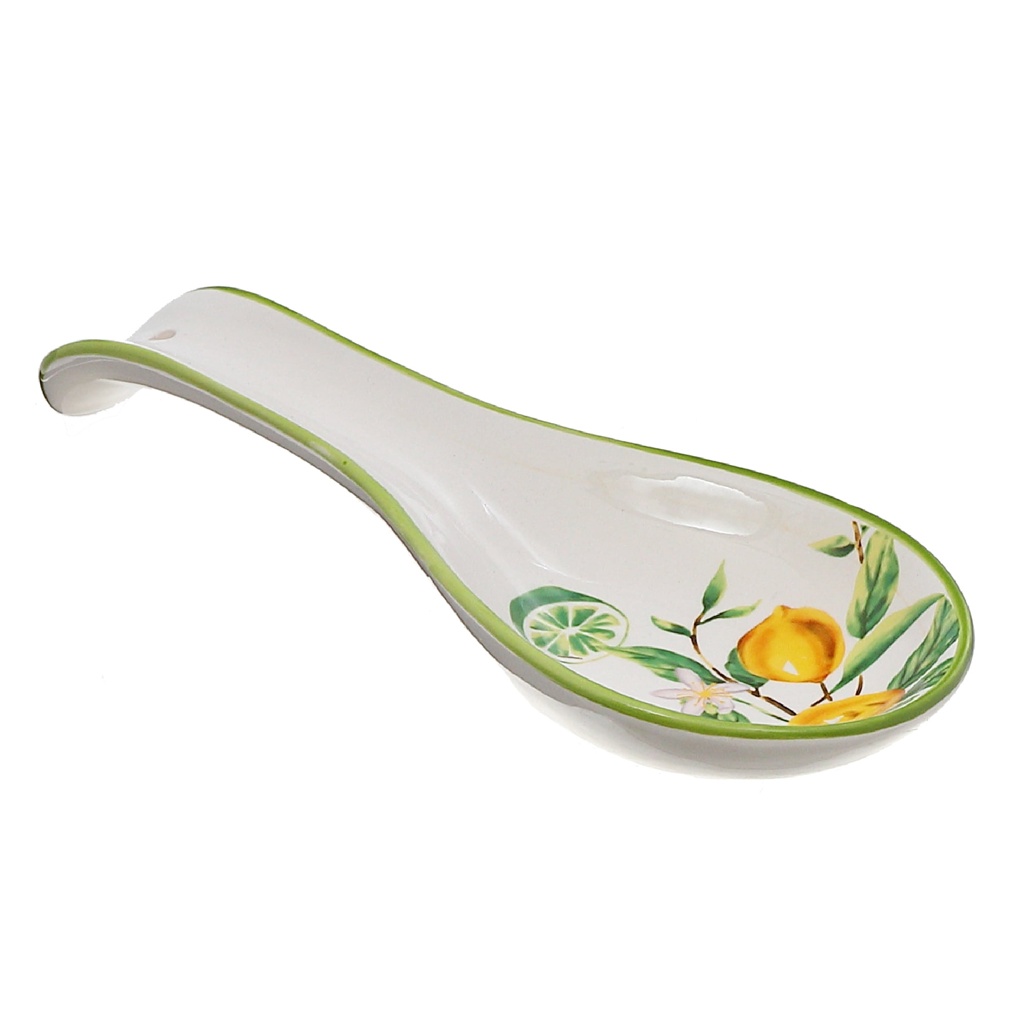 Maison Concepts Ceramic Lemon Spoon Rest - Set of 4 (9.65L X 4.05W X 1 ...