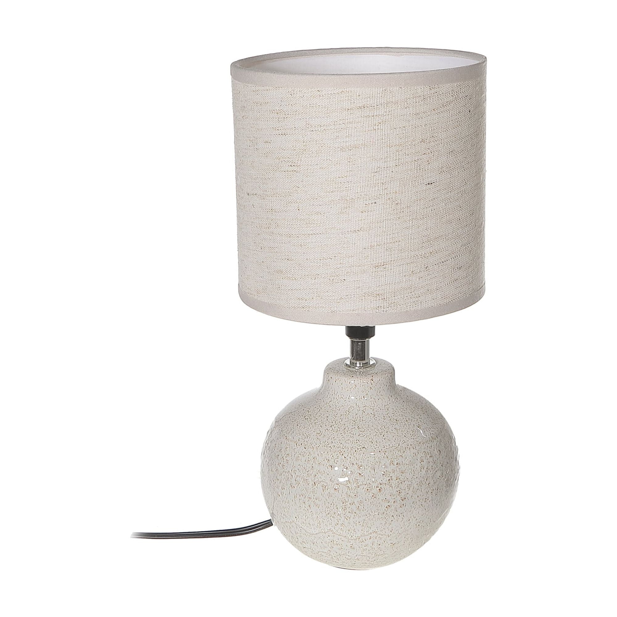 Maison Concepts Ceramic Table Lamp With Shade Amishi Ivory (Ivory) 6.3 ...