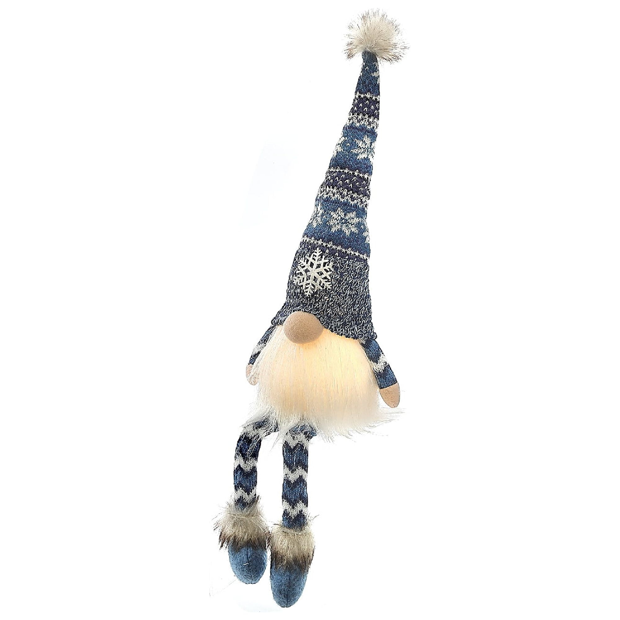 Maison Concepts Christmas Led Winter Gnome Shelf Dangler (2L X 2W X 24H ...