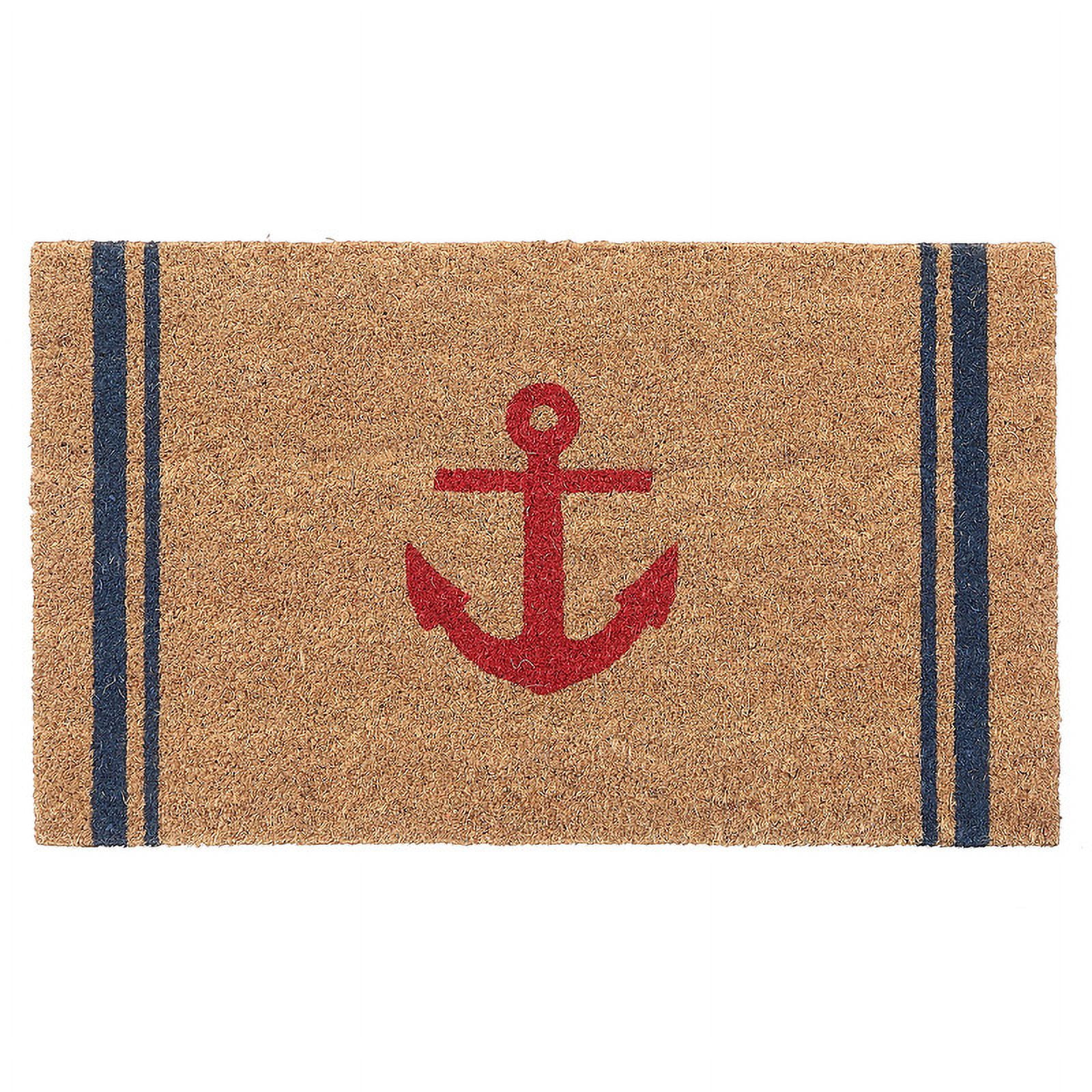 Maison Concepts Coir Door Mat (Anchor) (18L X 30W X 1H) - Walmart.com