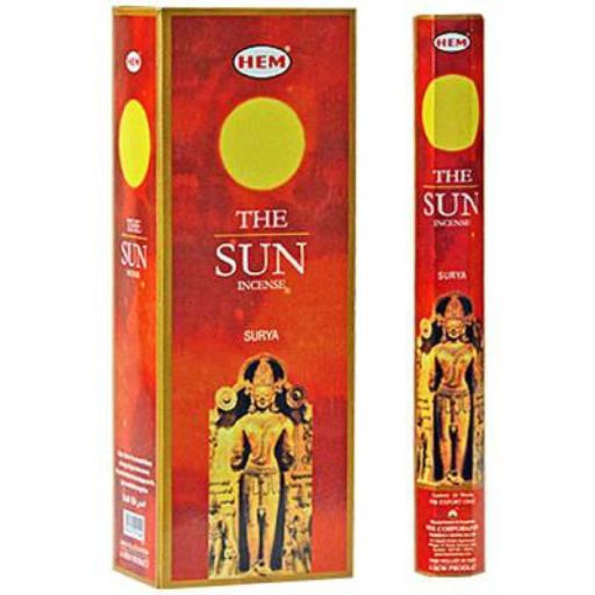 Maison Concepts Hem Incense 20 Stick - The Sun - Set of 6 (4 L X 2.5 W ...