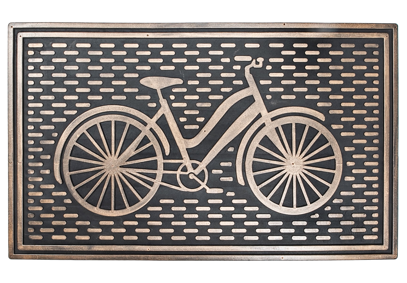 Maison Concepts Rubber Mat Bicycle (18 L X 30 W X 1 H) - Walmart.com