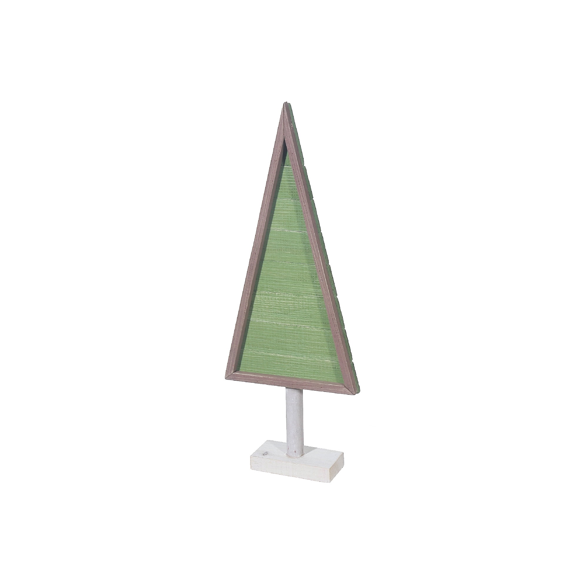 Maison Concepts Tabletop Wooden Tree Stand 16.73" Green - 6.3 L x 1.97 ...