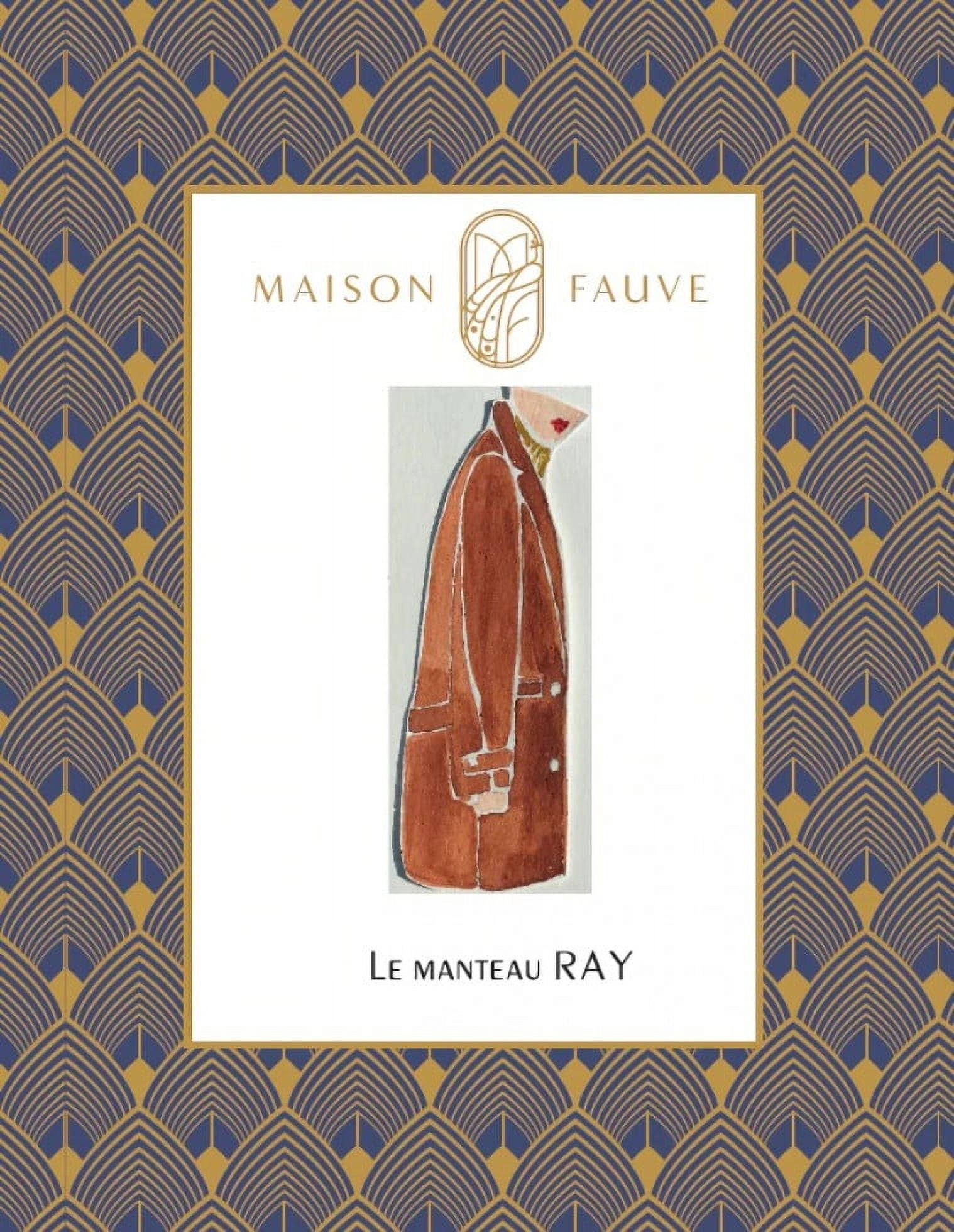 Maison Fauve Sewing Pattern Ray Coat Women 8 to 30 Coats - Walmart.com