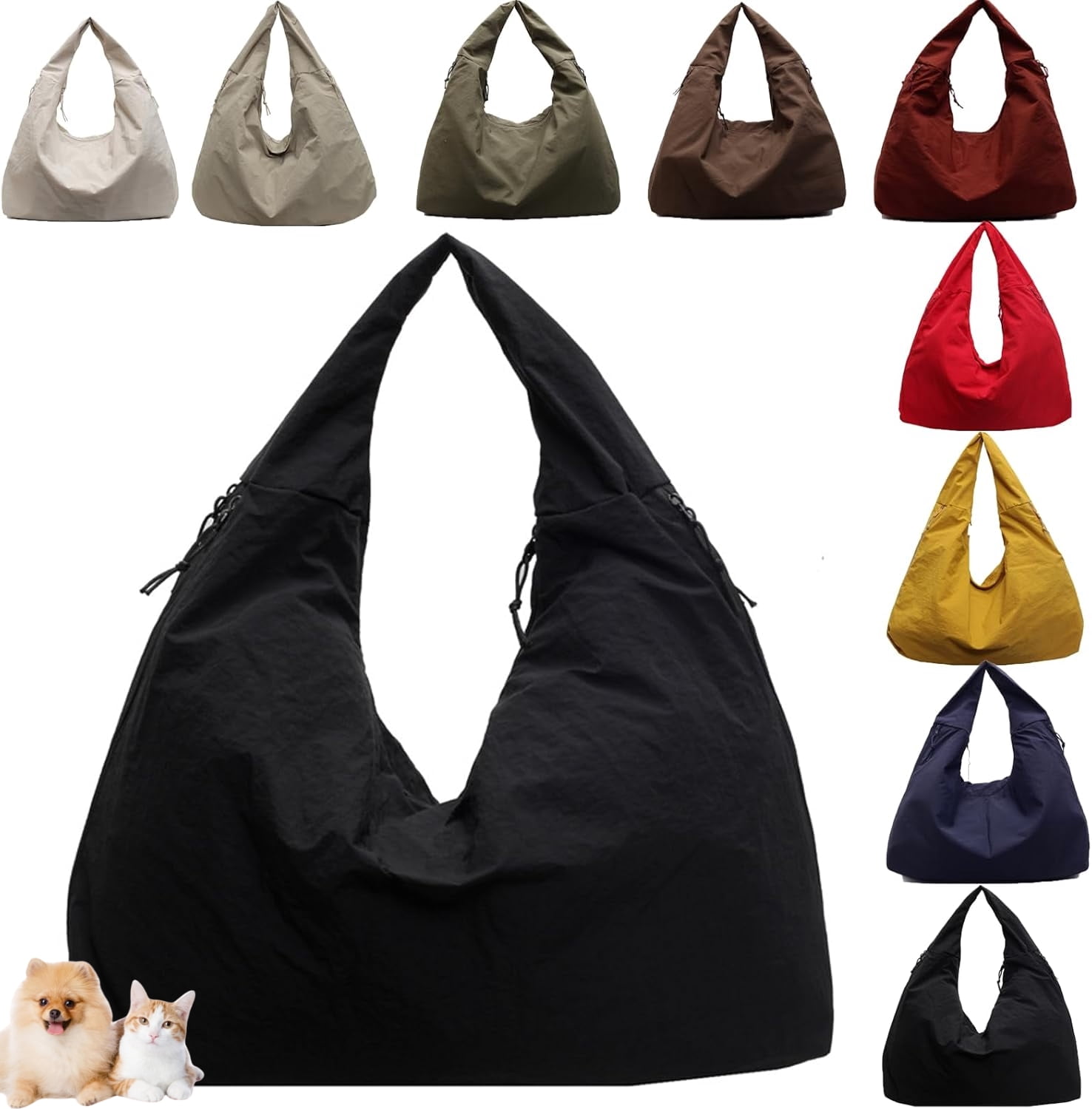 Maison Ginza Luna Lush Bag, Luna Lush Bag, Slouchy Tote Handbags Men ...