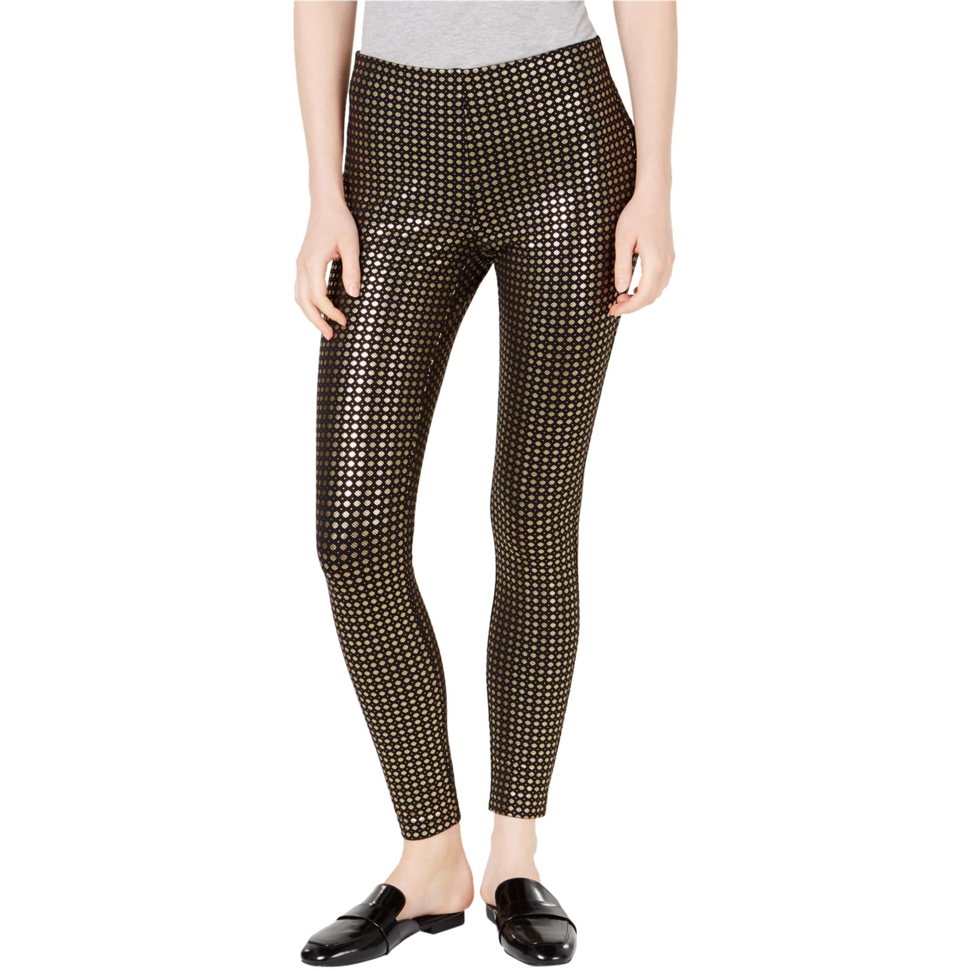Maison Jules Womens Foil Casual Leggings - Walmart.com