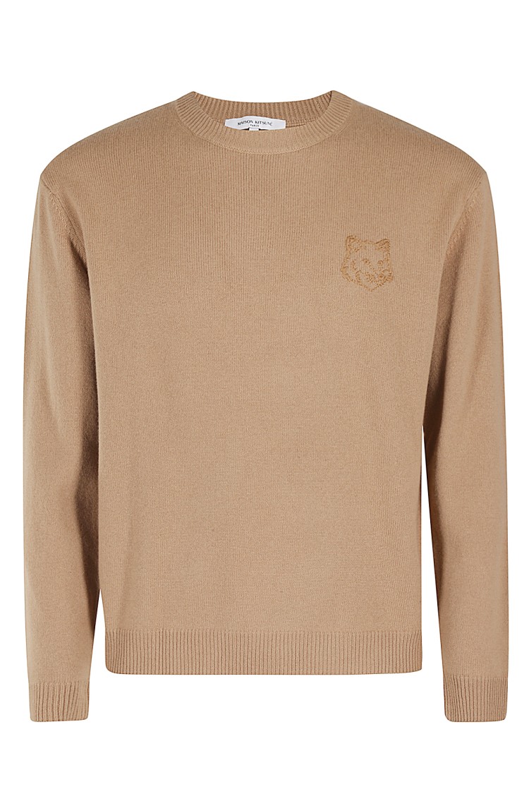 Maison Kitsuné Bold Fox Head Embroidered Jumper (Men's) - Walmart.com