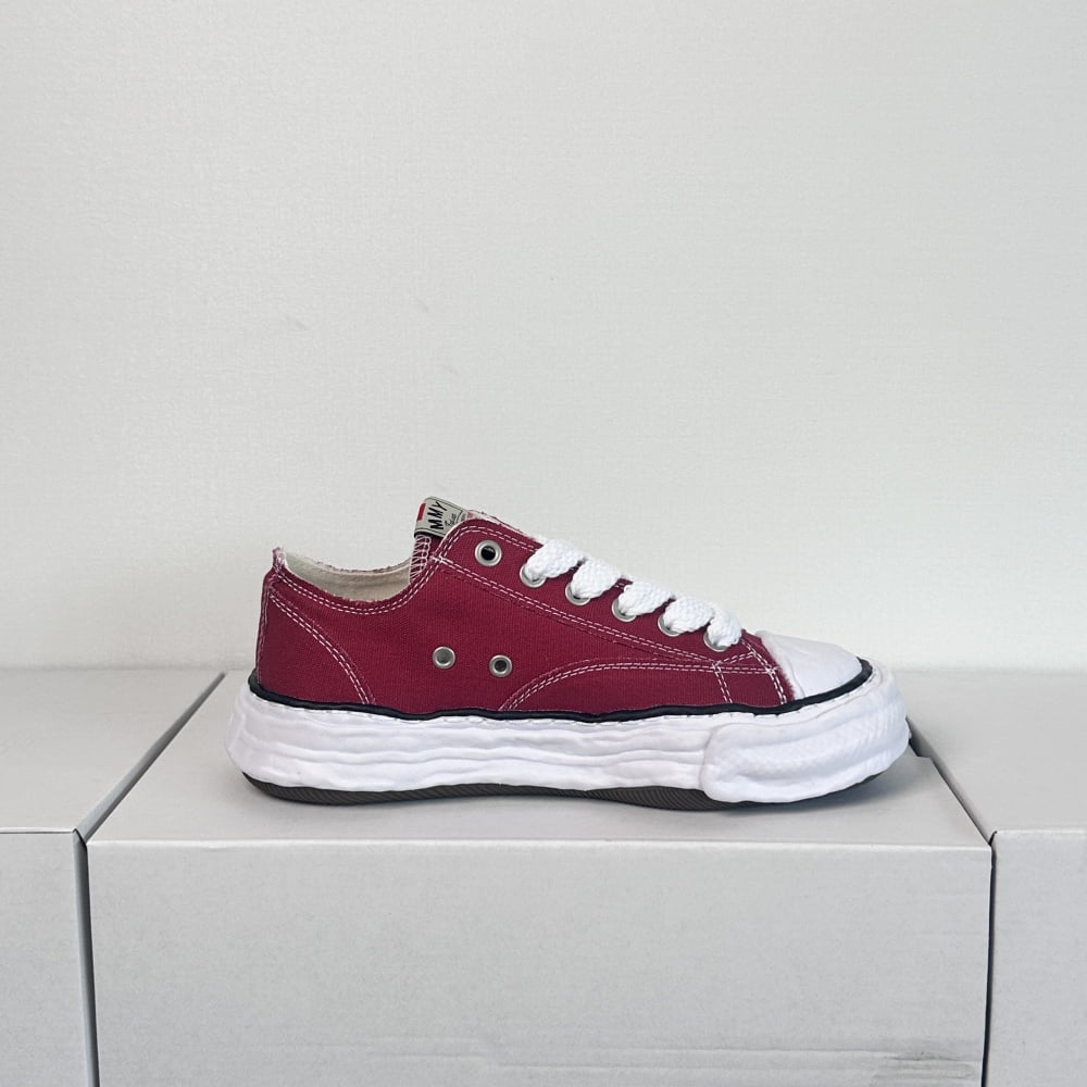 Maison MIHARA YASUHIRO MMY Shoes Peterson23 Low-top Sneakers Burgundy ...