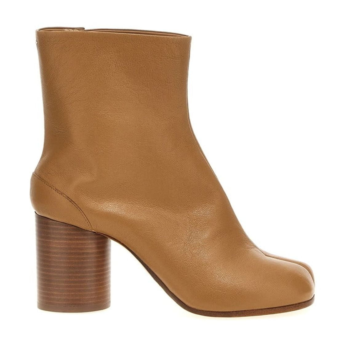 Maison Margiela Cleft Toe Brown Ankle Boots Brown (Women's) - Walmart.com