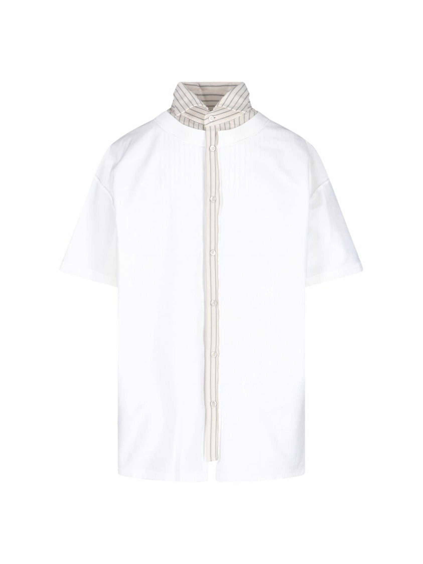 Maison Margiela Inverted Shirt – White & Beige (Women's) - Walmart.com