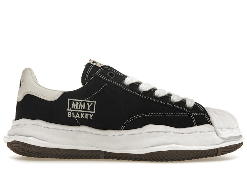 Maison Mihara Yasuhiro Men's Blakey OG Sole Canvas Low Black, from ...
