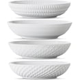 Maison Neuve, Dinner Bowls Set, 4-piece, 8.5” textured porcelain ...