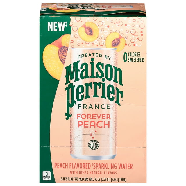 Maison Perrier - Sparkling Water Peach - Cs Of 3-8/11.15z - Walmart.com