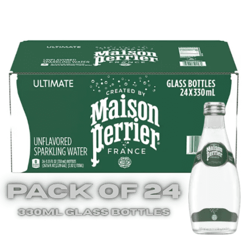 Maison Perrier Unflavored Sparkling Water, 11.15 fl. oz., 24 pk. - Walmart.com