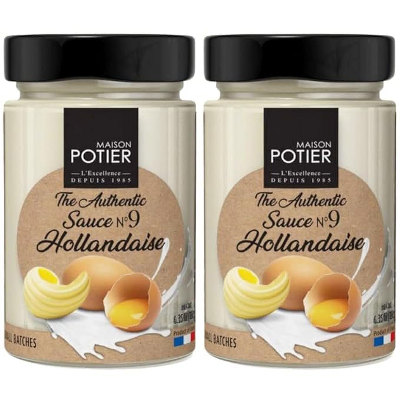 Maison Potier Hollandaise Sauce (Pack of 2), From France, By Christian ...