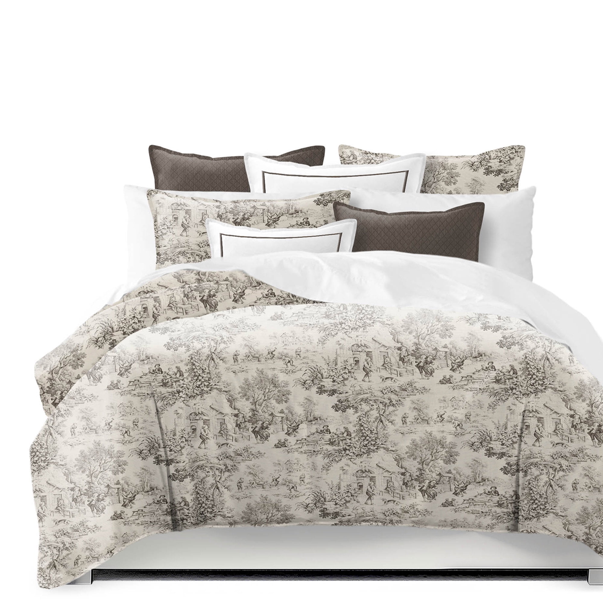 Maison Toile Sepia Comforter Set Queen - Walmart.com