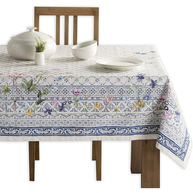 Maison d' Hermine Table Cover 100% Cotton 54"x72" Decorative Tablecloth ...