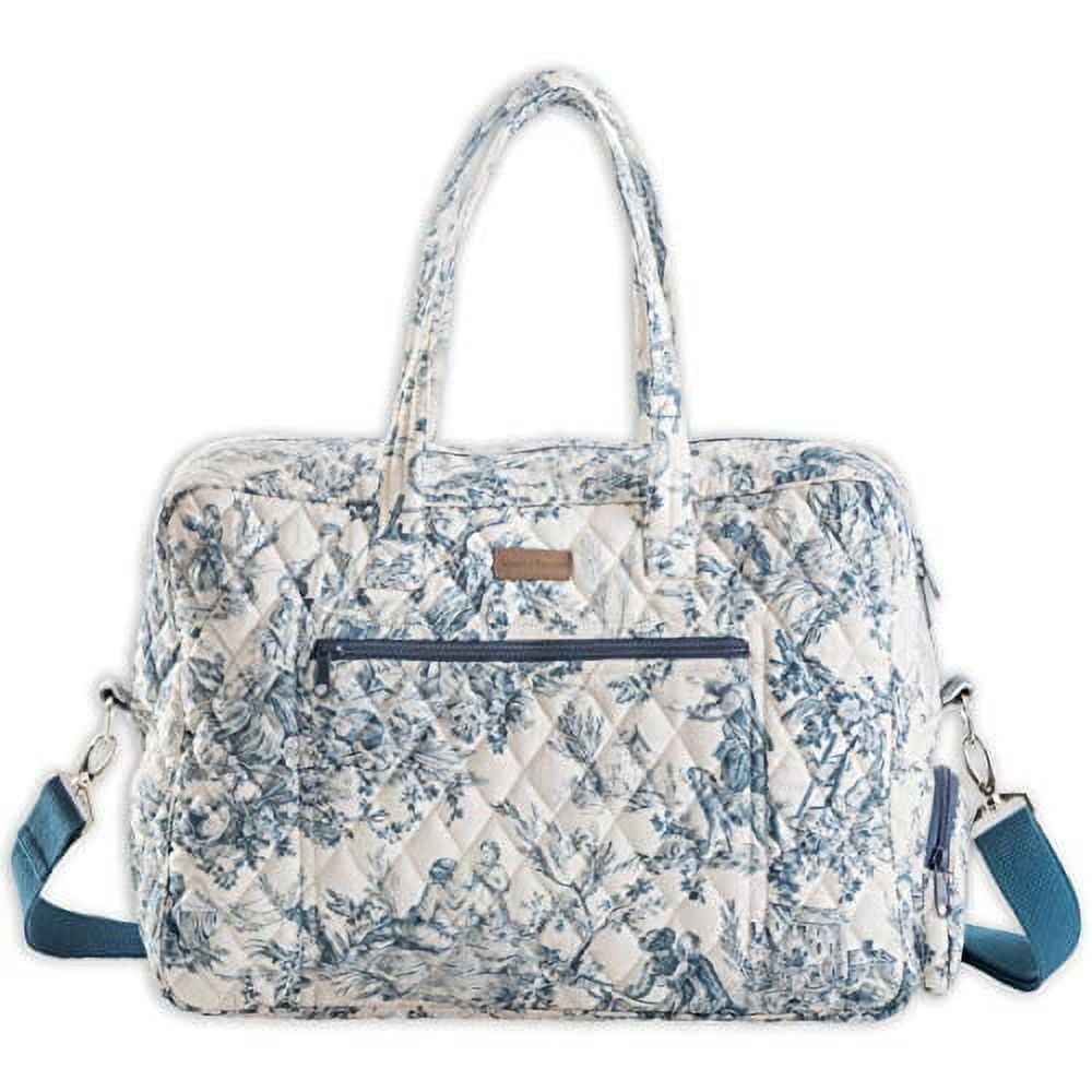 Maison d' Hermine Weekend Bag Cotton Quilted Duffel Overnight Luggage ...