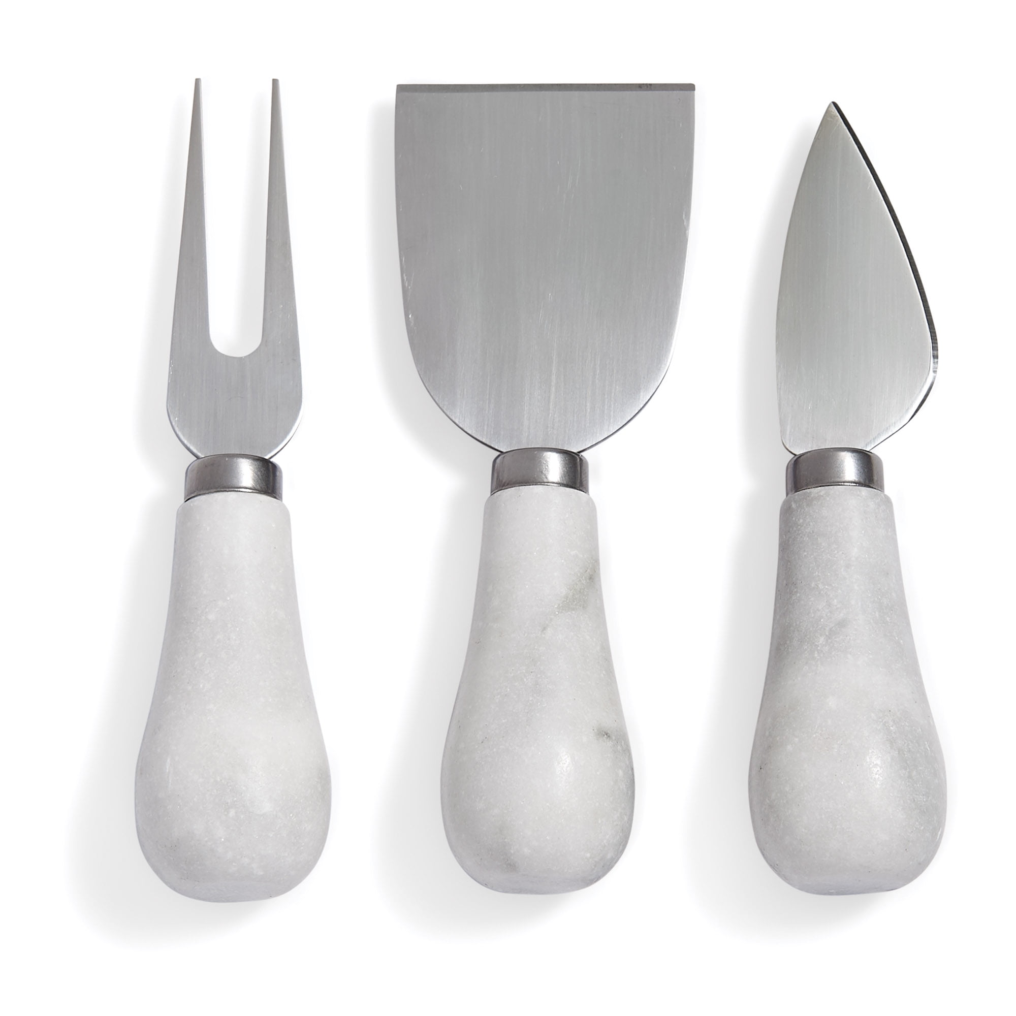 Maison du Fromage Cheese Tool Set, Stainless Steel and Marble - Walmart.com