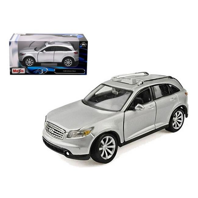 Maisto 1:24 Scale Infiniti FX45 Silver Diecast Model Car - Walmart.com