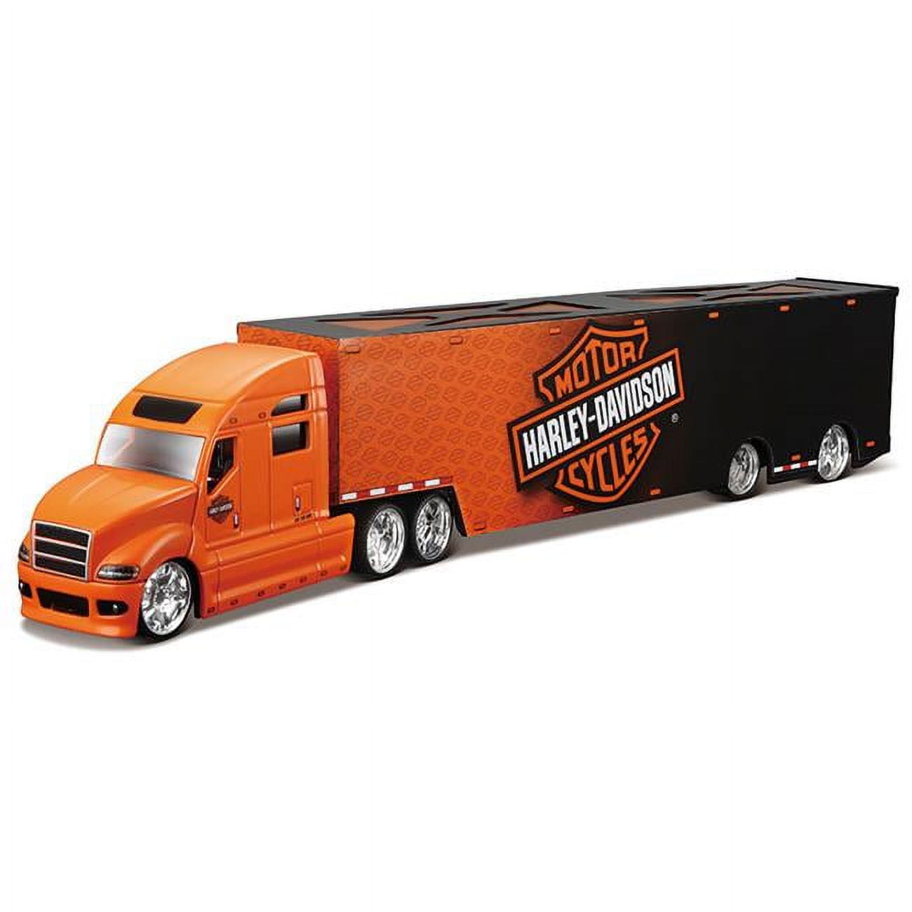 Maisto 1-64 Scale Harley-Davidson Highway Hauler Truck - Walmart.com