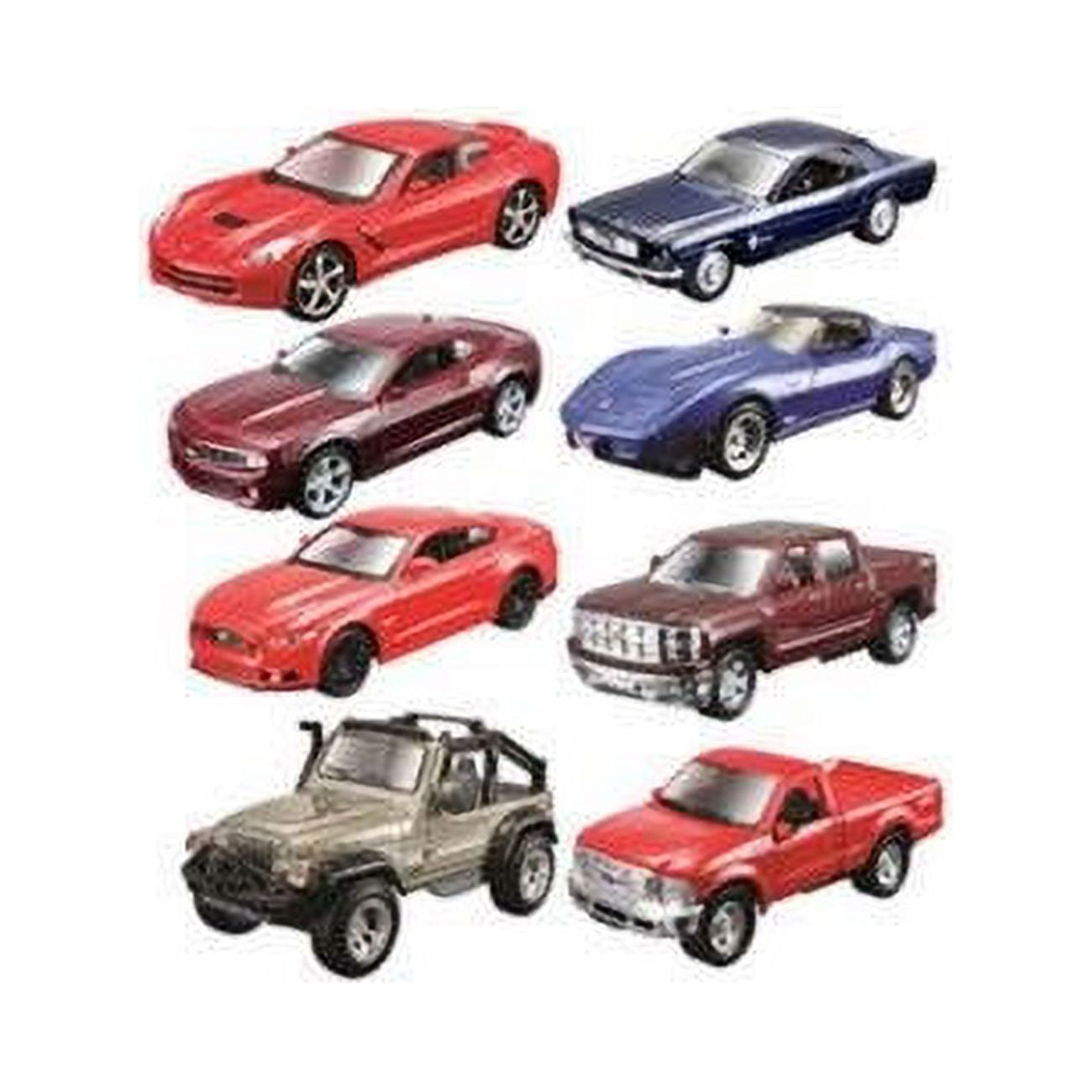 Maisto 24001M 4.5 in. Power Racer Vehicle PDQ Assortment - Pack of 12 ...