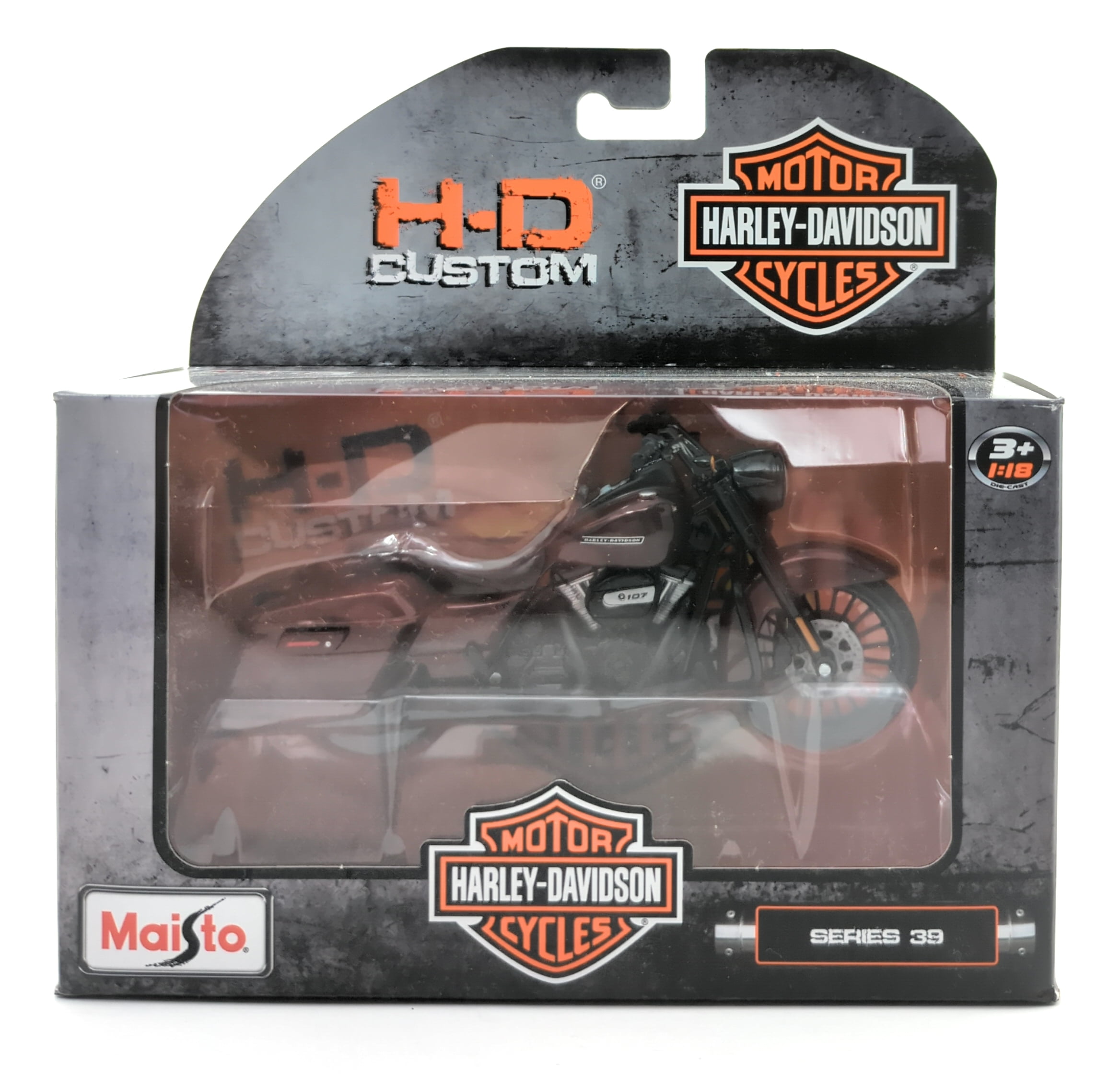 Maisto H-D Custom Harley-Davidson Series 39 2017 Road King Special 1:18 Scale Die-Cast Replica ...