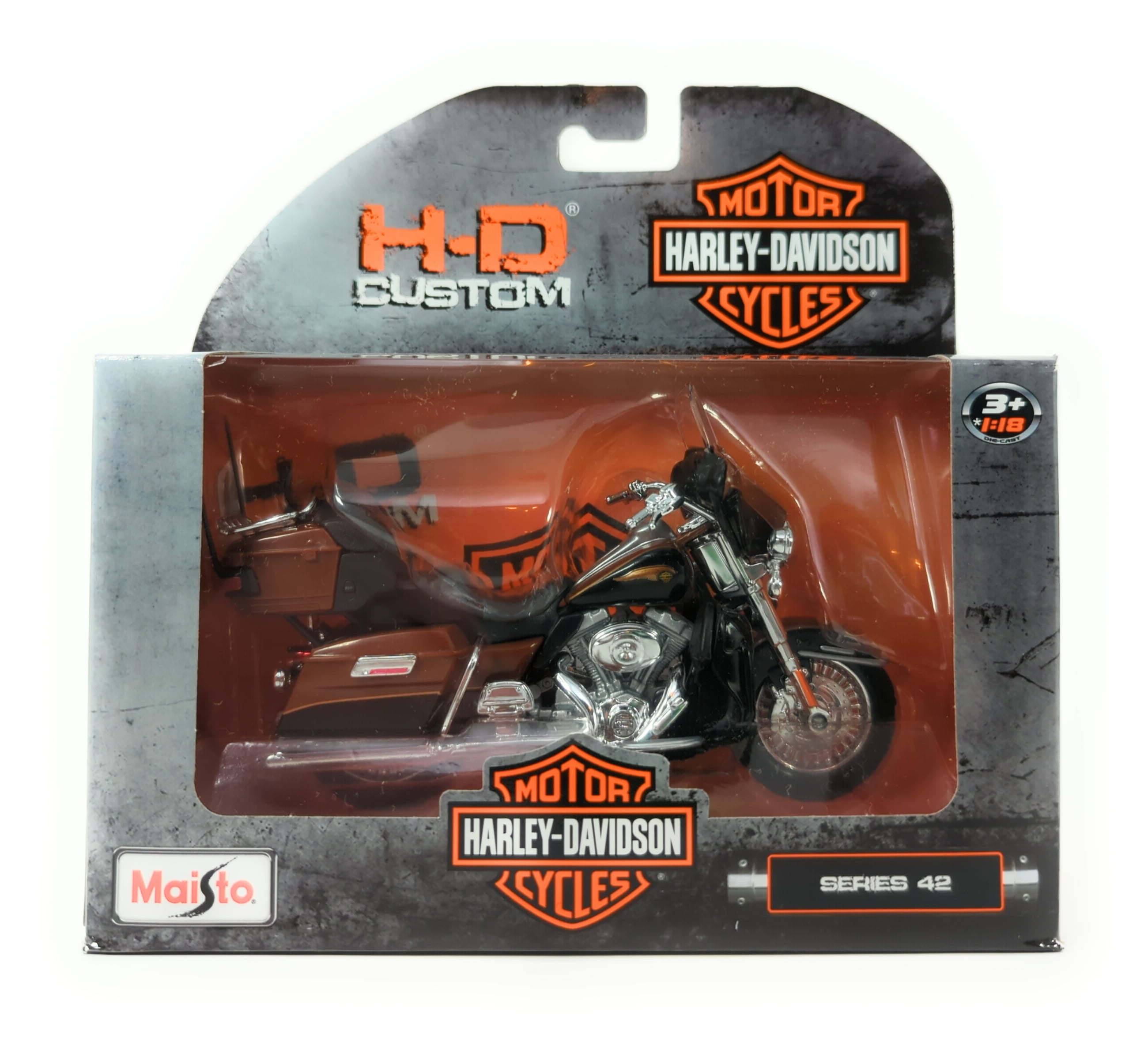 Maisto H-D Custom Harley-Davidson Series 42 Brown and Black 2013 FLHTK ...