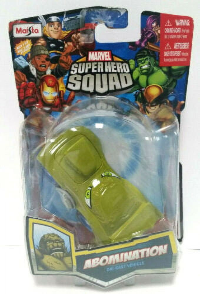 Maisto Marvel Super hero Squad Die Cast Vehicle - Abomination - Walmart.com