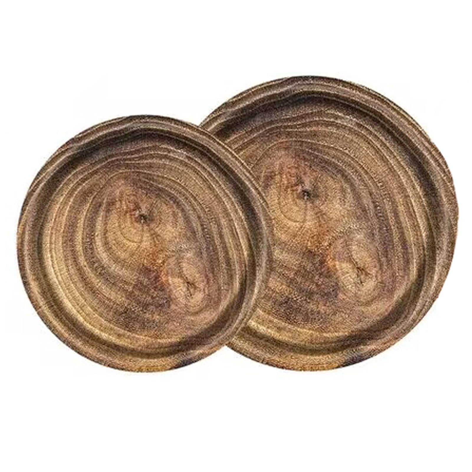 MaitianGuyou Wood Grain Paper Plates Includes MTN1 40Pcs 7 Inch and ...