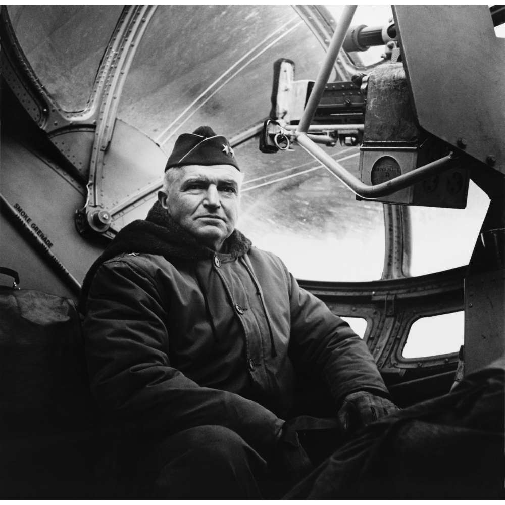 Maj. Gen. Simon Bolivar Buckner In A Cockpit Of An Airplane History (36 ...