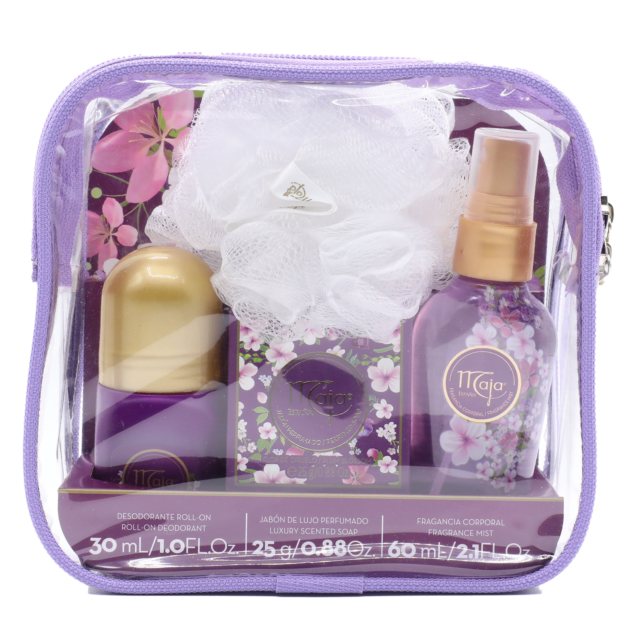 Maja Gift Set, Plum Blossom Scented, Deodorant 30ml, Soap 25g ...