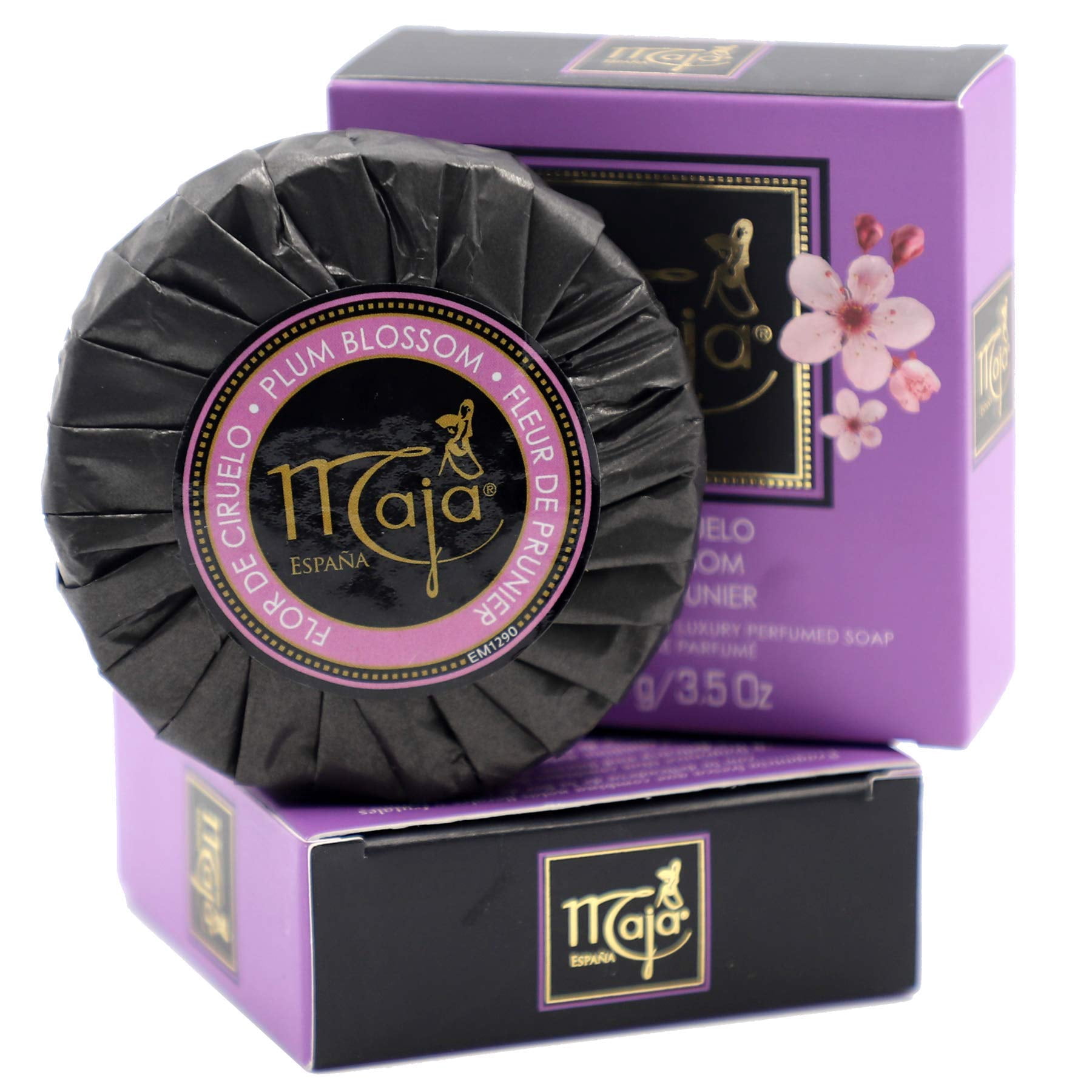 Maja Plum Blossom Soap, YPF5 Perfumed Soap, Round and Luxurious Soap to ...