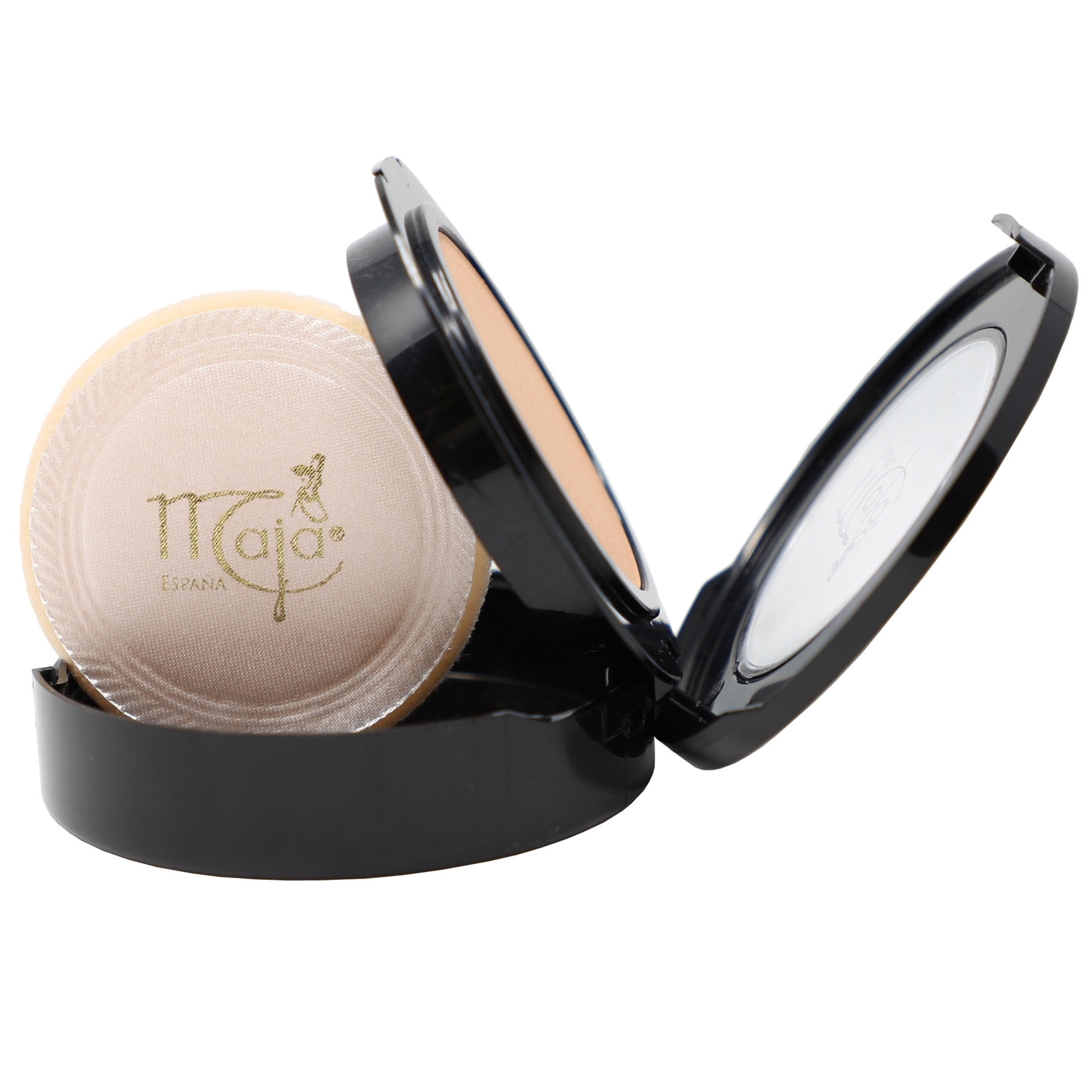 Maja Pressed Powder, Delicately Scented Powder, Mirror and Tassel ...