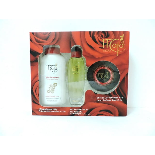 Maja Red Classic Gift Set Contains: EDT 50 ml + Luxury Perfumed Soap ...