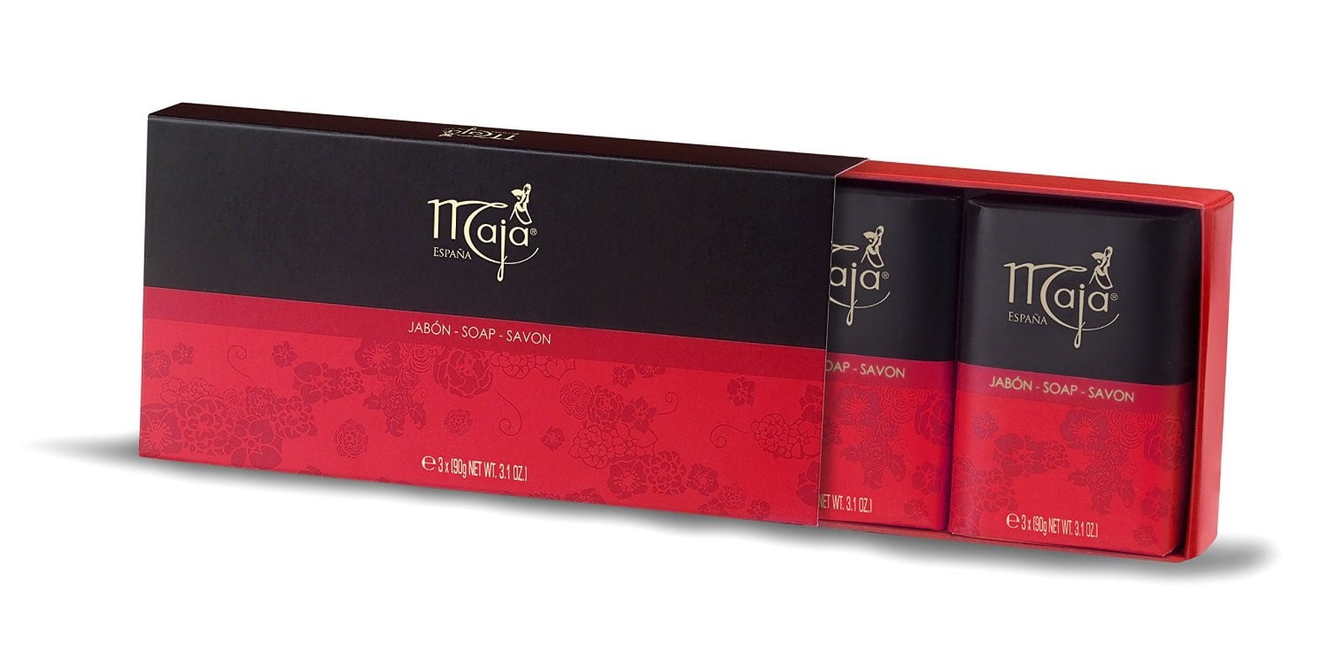 Maja by Myrurgia Women's Soap, 3 Piece Gift Set Including Rose, Jasmine ...