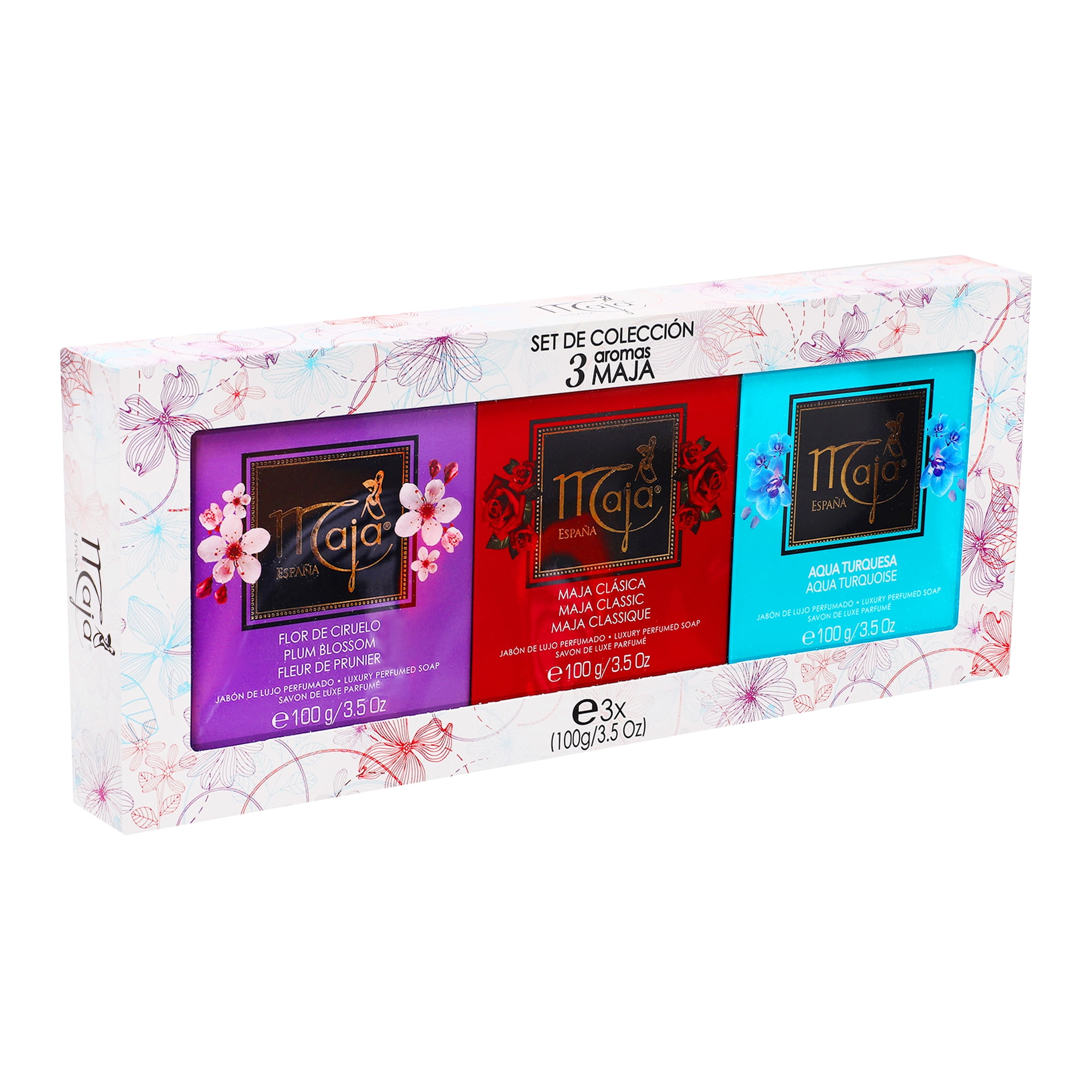 Maja Soap Bar Collection Set, Scented, 3.5 oz., 3 Pack, Normal Skin ...