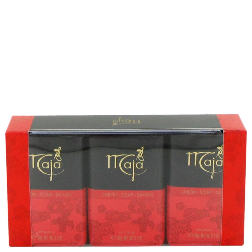 Maja by Myrurgia Women's Soap, 3 Piece Gift Set Including Rose, Jasmine ...