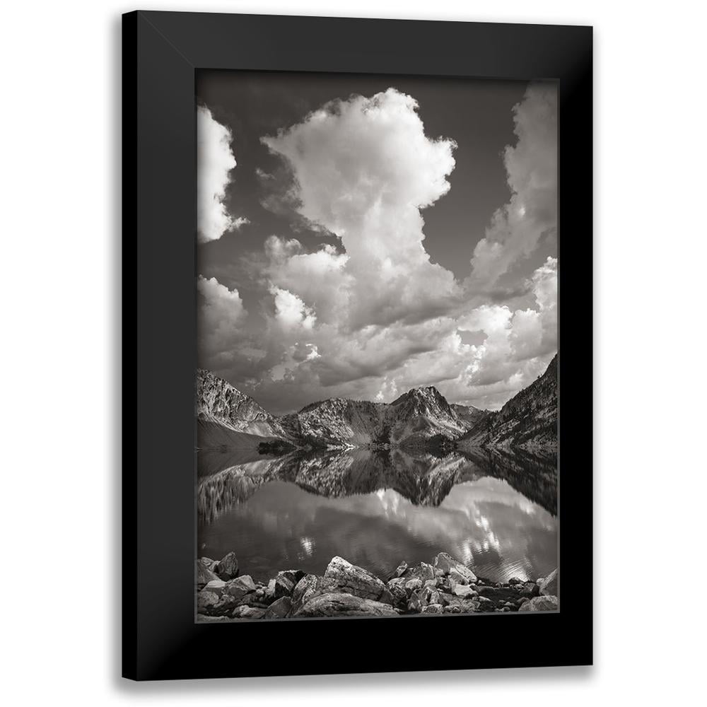 Majchrowicz, Alan 11x14 Black Modern Framed Museum Art Print Titled - Sawtooth Lake Reflection ...