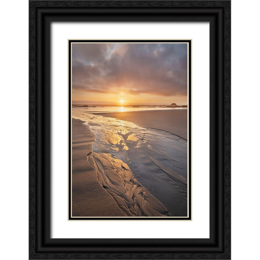 Majchrowicz, Alan 13x18 Black Ornate Wood Framed with Double Matting ...