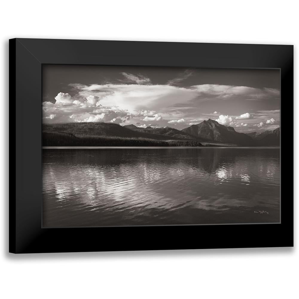 Majchrowicz, Alan 14x11 Black Modern Framed Museum Art Print Titled - Lake McDonald - Walmart.com