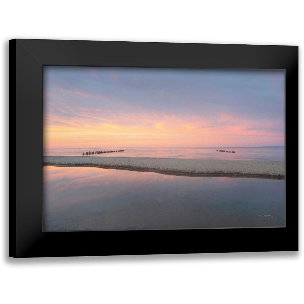 Majchrowicz, Alan 14x11 Black Modern Framed Museum Art Print Titled - Lake Superior Beach IV ...