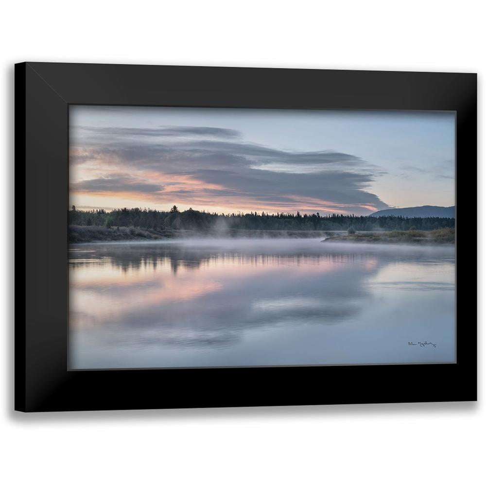 Majchrowicz, Alan 14x11 Black Modern Framed Museum Art Print Titled - Oxbow Bend Grand Teton ...