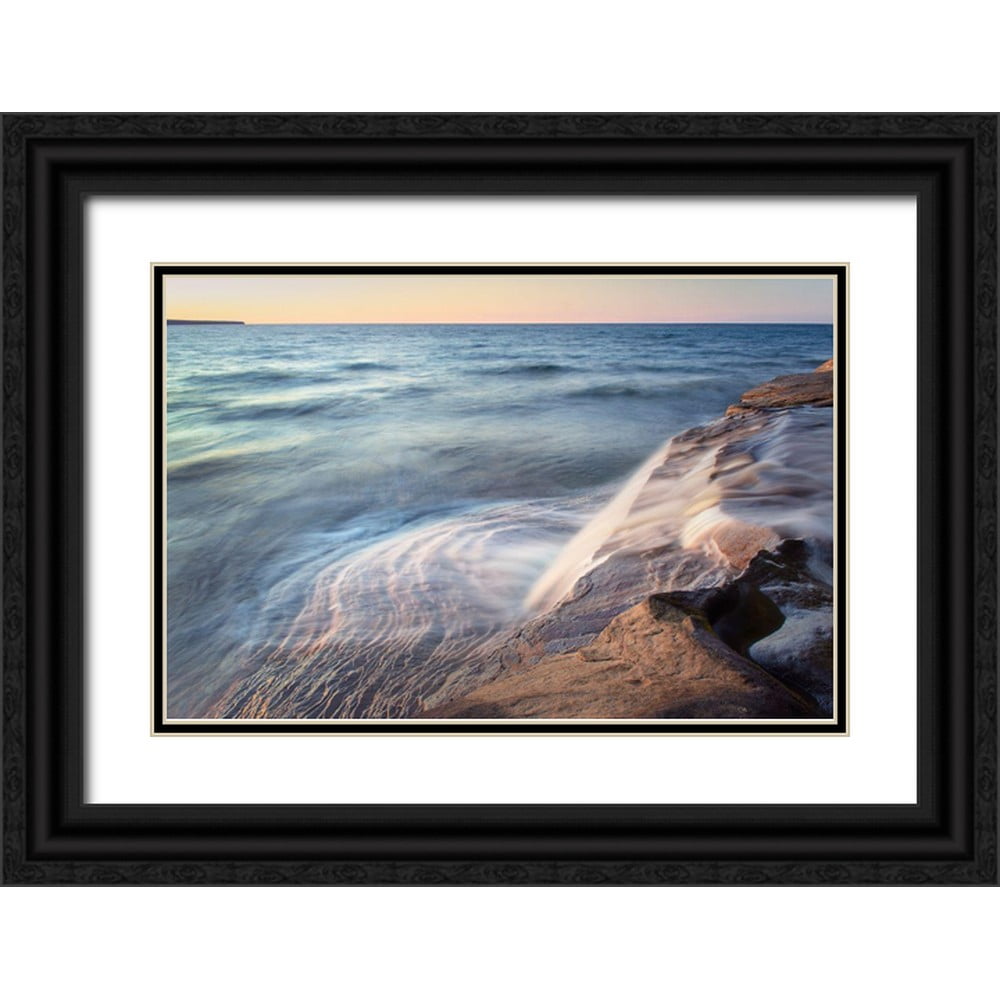 Majchrowicz, Alan 14x11 Black Ornate Wood Framed with Double Matting Museum Art Print Titled ...