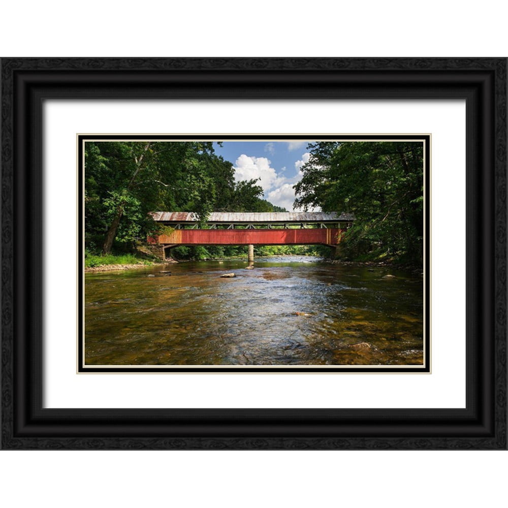 Majchrowicz, Alan 14x11 Black Ornate Wood Framed with Double Matting ...