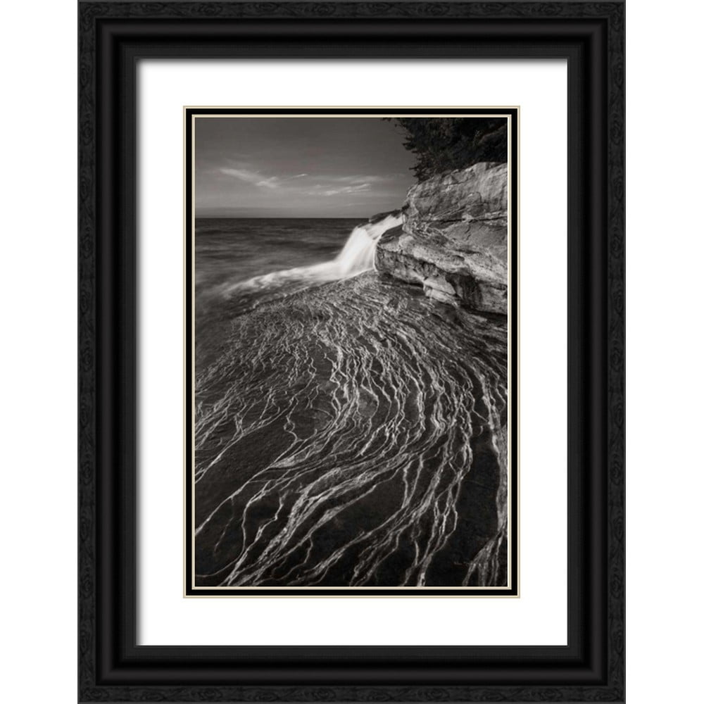 Majchrowicz, Alan 17x24 Black Ornate Wood Framed with Double Matting ...