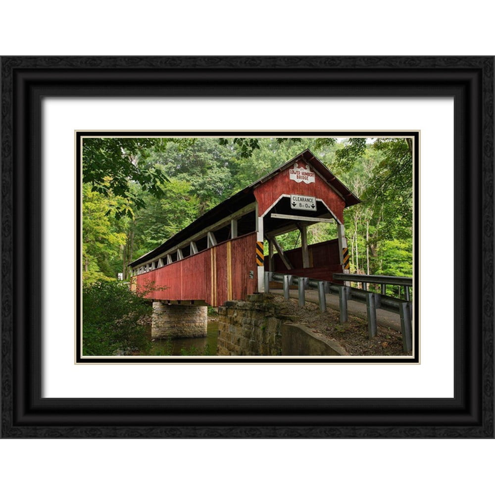 Majchrowicz, Alan 18x13 Black Ornate Wood Framed with Double Matting ...